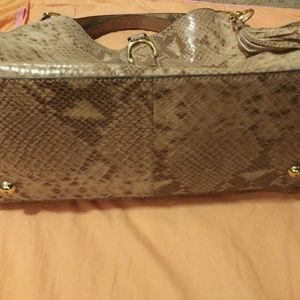 Gilli | Bags | Gili Snakeskin Leather Purse | Poshmark